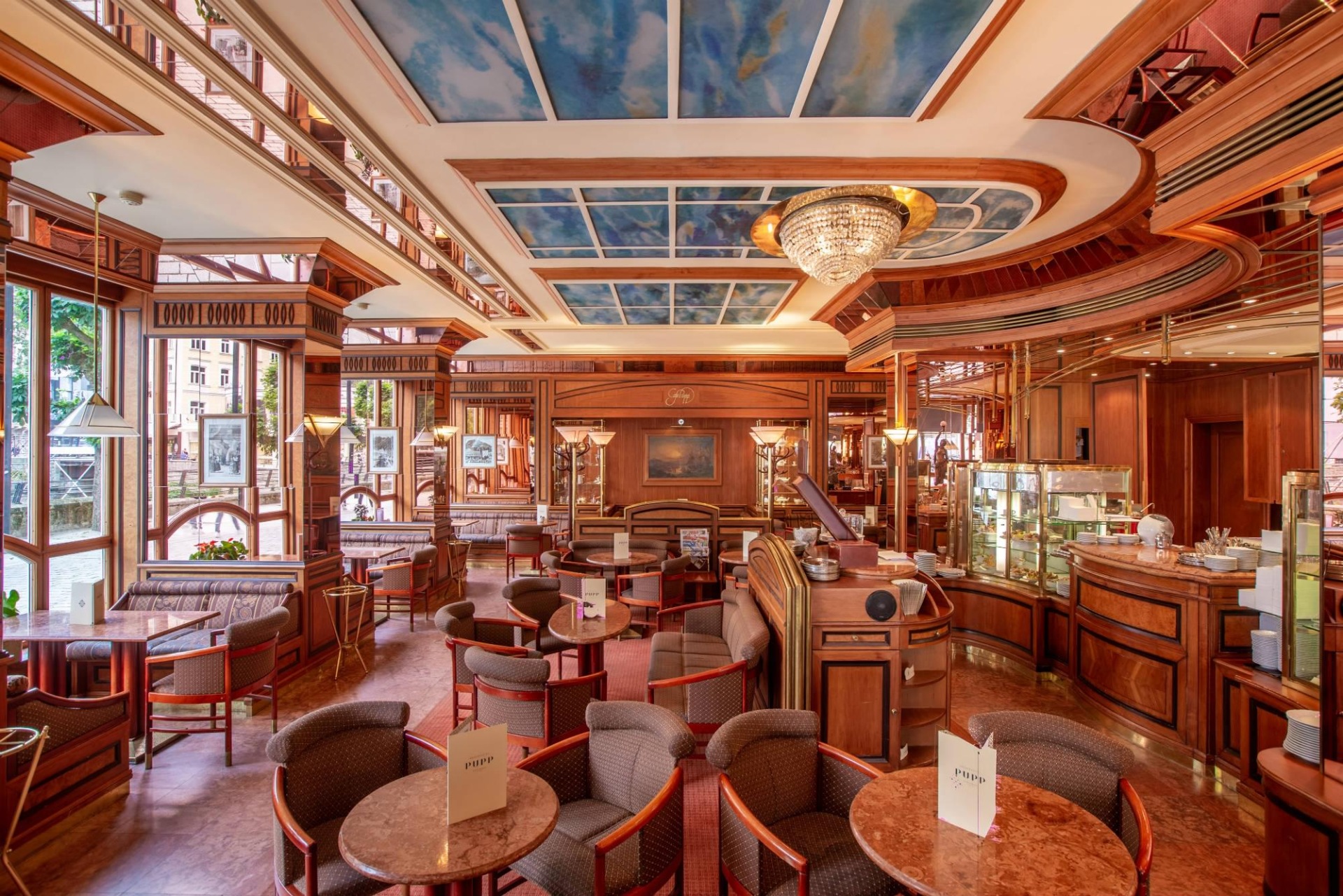 Kavárna Café Pupp v Karlových Varech | Grandhotel Pupp